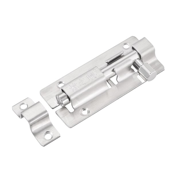 Door Slide Latch Lock, 3-inch Stainless Steel Security Barrel Bolt - 3 ...