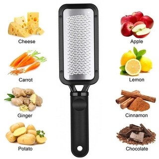 Stainless Steel Handheld Cheese Grater and Lemon Zester - Bed Bath ...