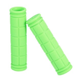 Handle Grips, Non-Slip Rubber Handlebar Grips for Fitness Machine Green ...
