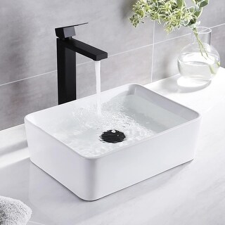 Bathroom Sink Above Counter Porcelain Ceramic Small Sink Bowl - Bed ...