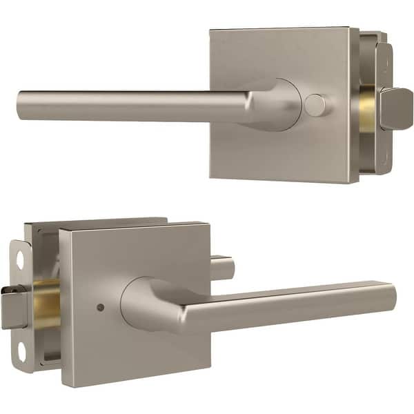 Mega Handles Privacy I Lever Door Lock Handle Set - 5X1 - Bed Bath ...