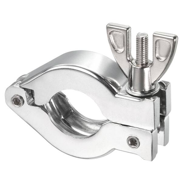 KF-16 Vacuum Clamp, 1 Pack Hose Clamp with Wing Nut for Ferrule, Silver ...