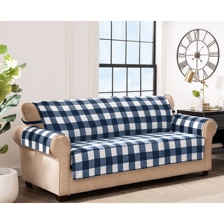 Innovative Textile Solutions Franklin Buffalo Check XL Sofa Furniture ...