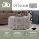 American Furniture Classics Delilah Model 8-08RDA-A441V2 Round Ottoman ...