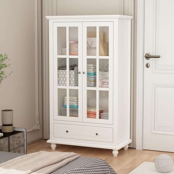 Curio Buffet Cabinet Bookcase Display Cabinet China Cabinet Lacquer ...