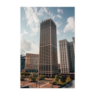 Detroit Michigan Cadillac Square Detroit 01 Building Art Print/Poster ...