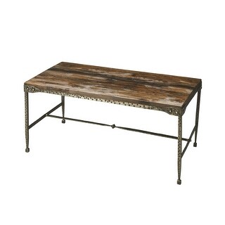 Handmade Mountain Lodge End Table (India) - Bed Bath & Beyond - 12073860
