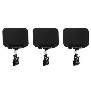 Adjustable Plastic Sign Clip A6 360 Degree Rotatable Bending Clip ...