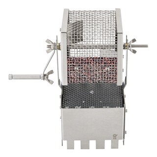 Manual Hand Crank Stainless Steel Coffee Bean Roaster - Bed Bath ...