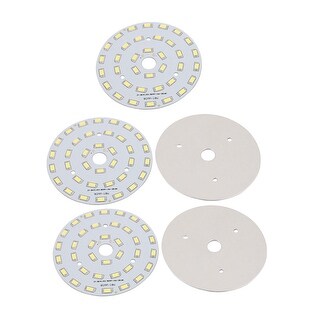 5Pcs 90mm Dia 18W 36 LEDs 5730 High Power SMD Pure White LED Ceiling ...