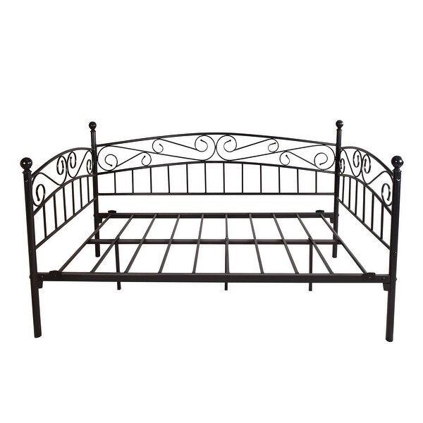 Metal daybed frame full store