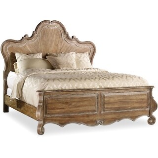 Hooker Furniture King Solid Poplar Panel Bed Frame from the Chatelet ...