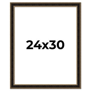 24x30 Frame Gold Antique Vintage Sold Wood Picture Frame | 1.75 Inch ...