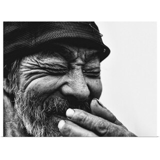 "Laugh" Poster Print - Multi - Bed Bath & Beyond - 16492461