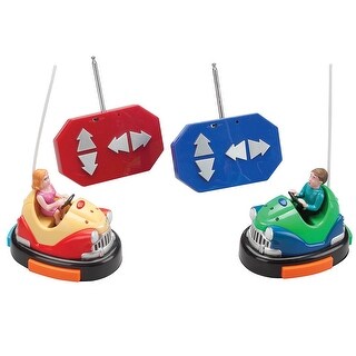 JSNY Remote Control Bumper Car Game - 2 LED Light and Sound Interactive ...