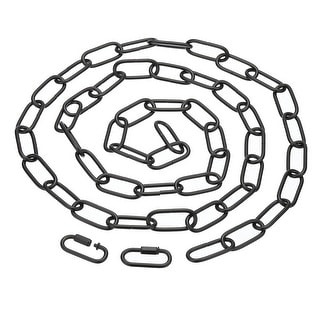 6ft Lighting Hanging Chain Looping Chain with Quick Link Connectors ...