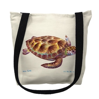Green Sea Turtle Small Tote Bag 13x13 - Bed Bath & Beyond - 40896847