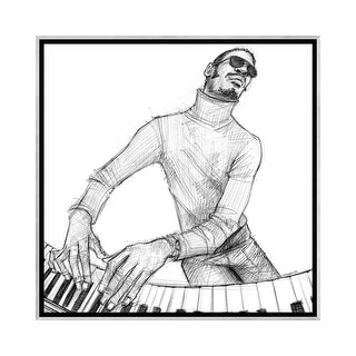 iCanvas "Stevie Wonder" by Christian Paniagua Framed - Bed Bath ...