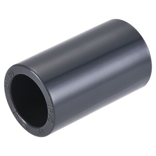 UPVC Straight Pipe Fitting Coupling Joint Connector, Black - Bed Bath ...