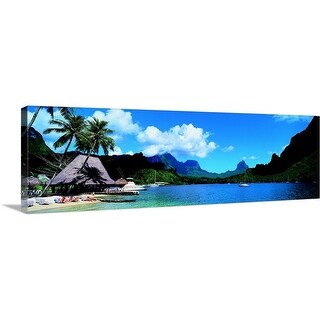 "Moorea French Polynesia" Canvas Wall Art - Bed Bath & Beyond - 16854902