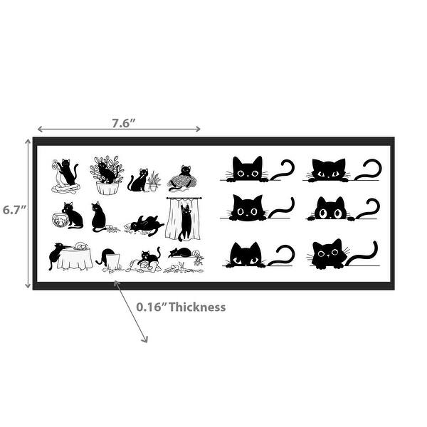 Swedish Dish Cloth Cats Set of 2 - Bed Bath & Beyond - 40138706