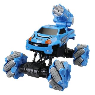 Kids RC Stunt Car, Gesture Sensor Truck with Missile launcher, Blue ...