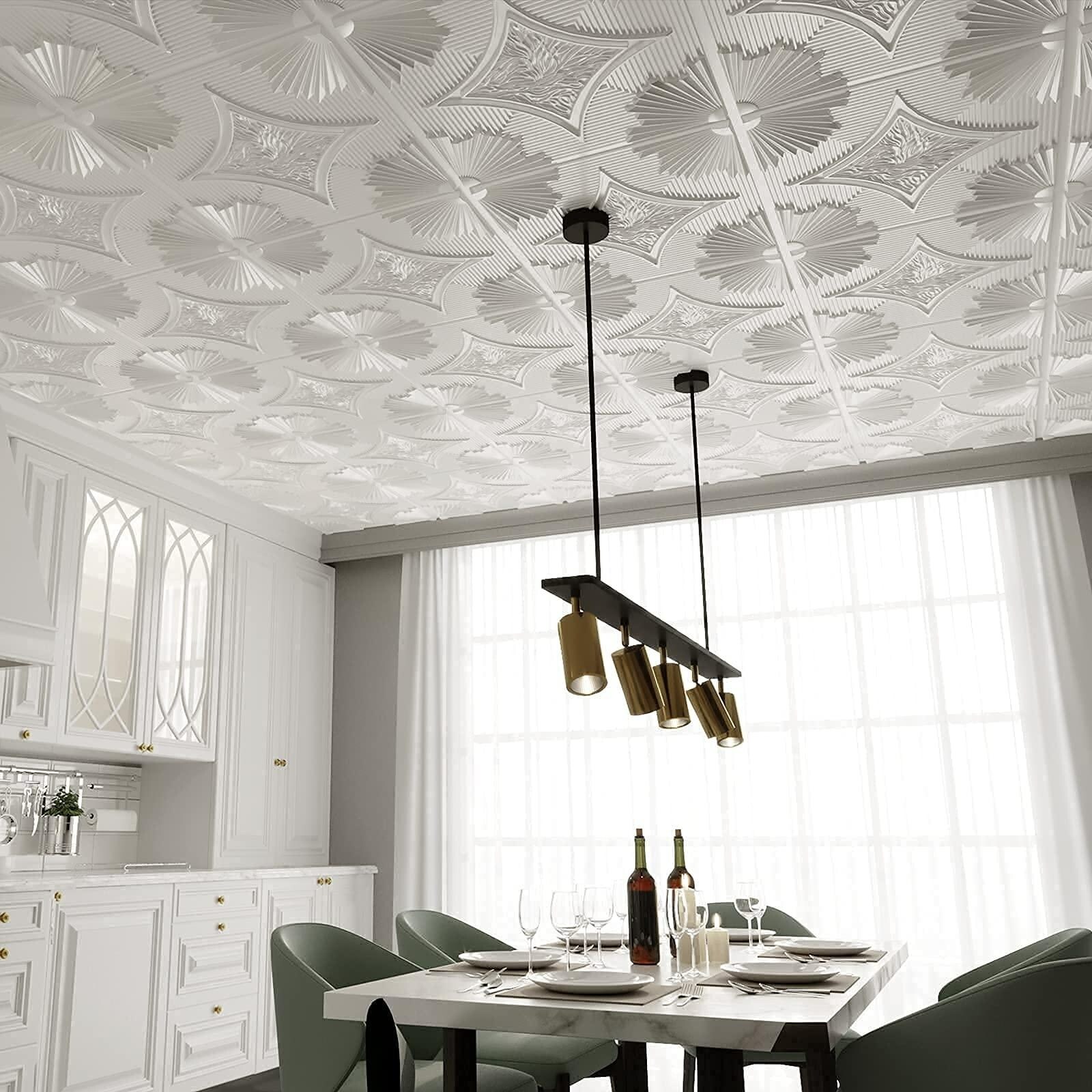 dining room ceiling tiles