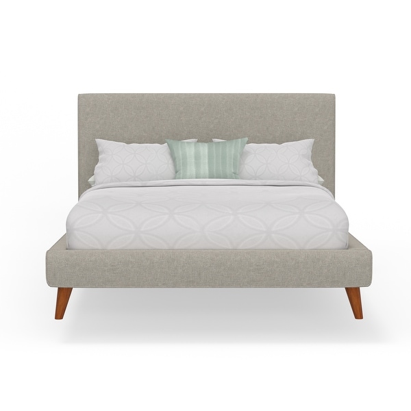Alpine britney upholstered platform bed store