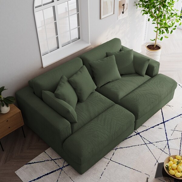 Corduroy Modular Sectional Sofa Large Couch Sleeper Chaise On Sale Bed Bath Beyond 39459113