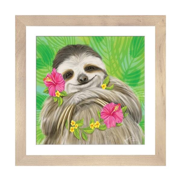 smiling sloth
