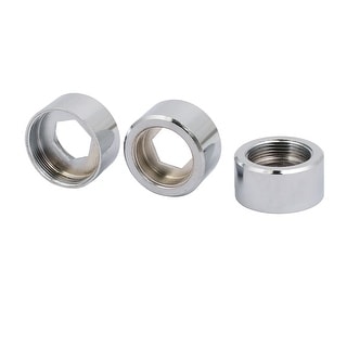 3pcs M19 to M24 Female Thread Water Faucet Adapter Connector Silver ...