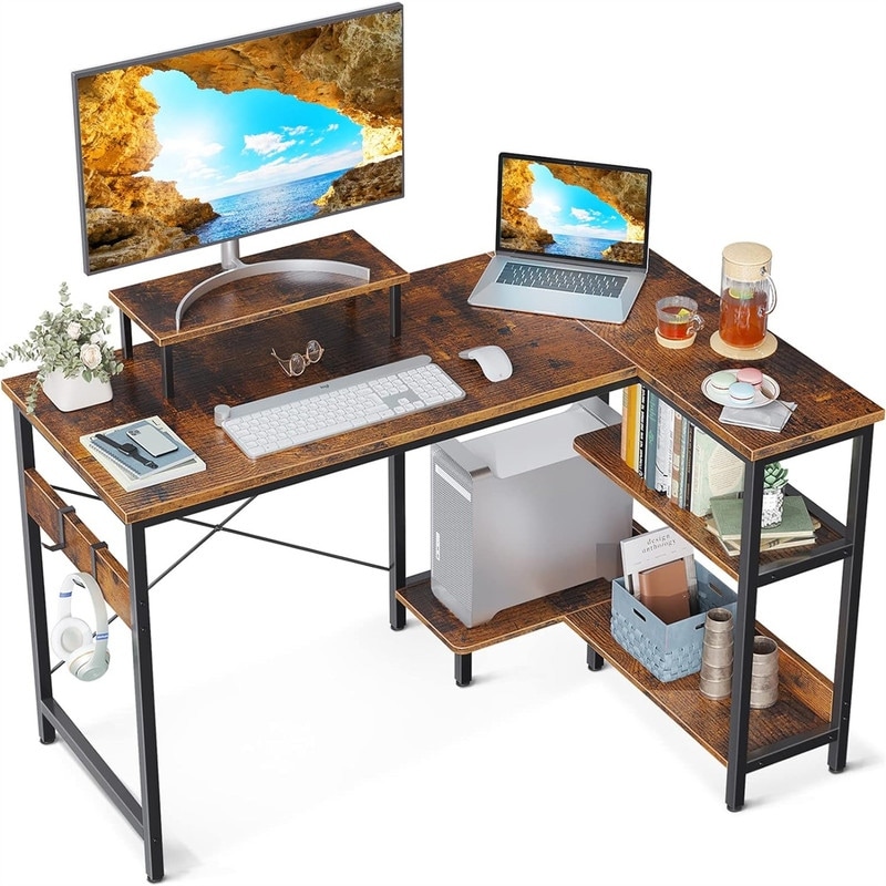 40 inch l shaped desk store