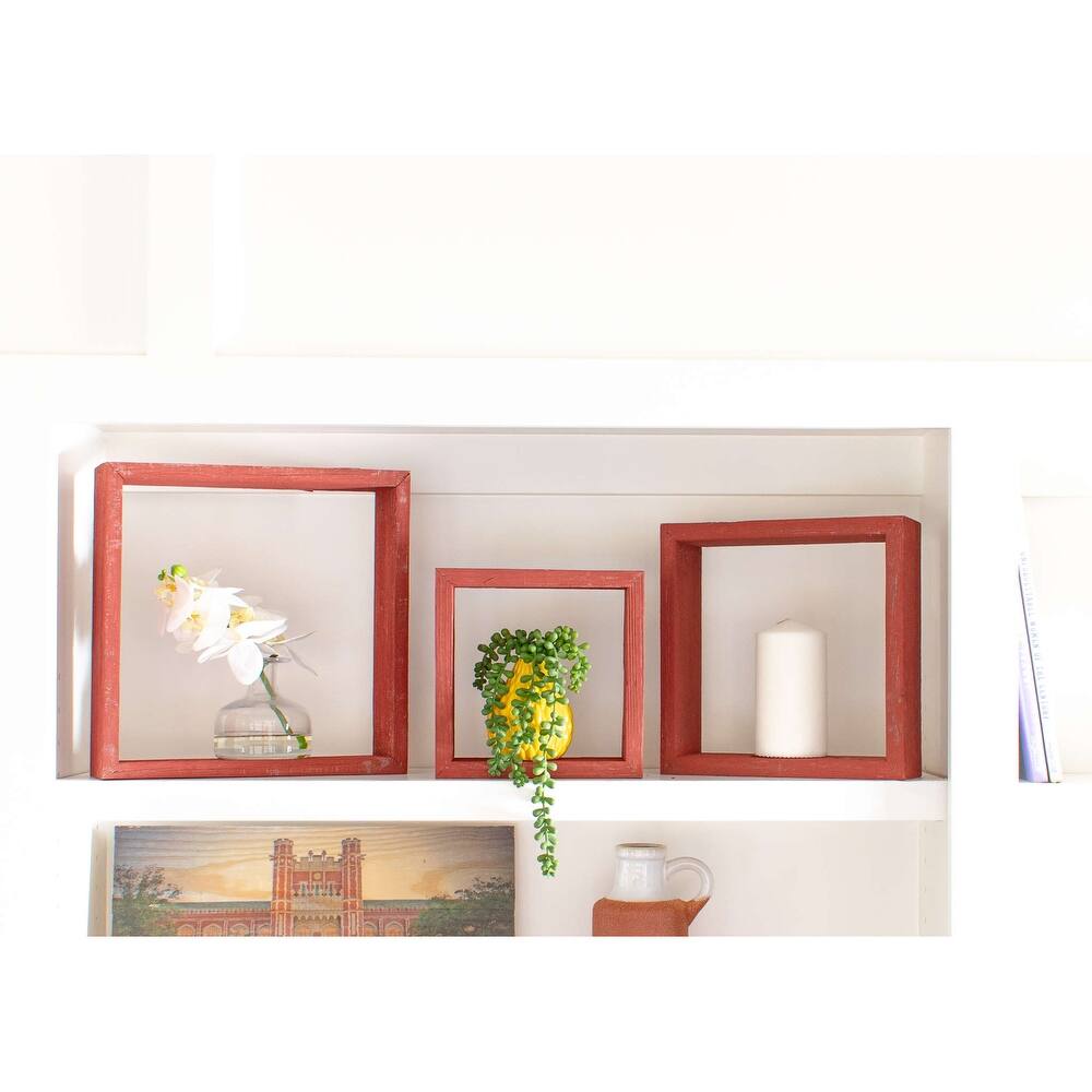 Red Wall Shelves - Bed Bath & Beyond