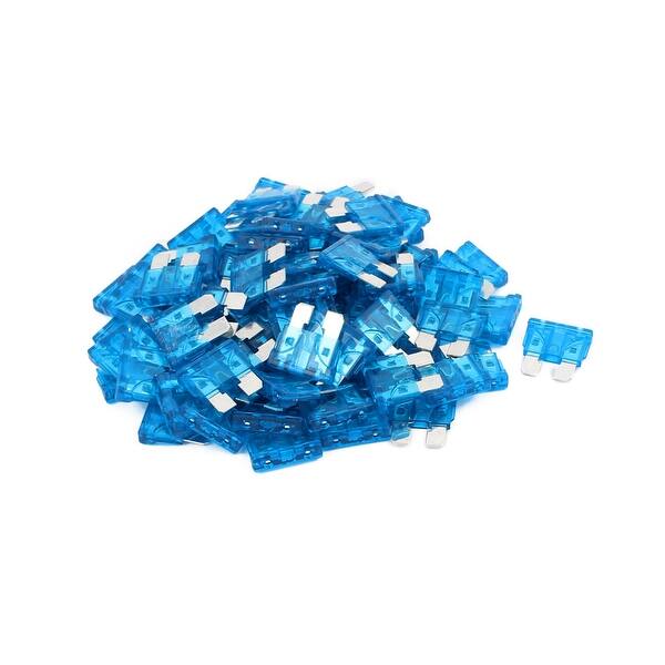 80pcs 15A Fuse Truck SUV Fuses Miniature Blade Fuse Blue - Blue,Silver ...