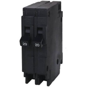 Siemens Q2020 Tandem Duplex Single Pole Circuit Breaker, 20 Amp - Bed ...