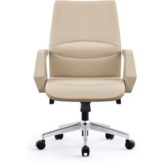 Executive Office Chair Ergonomic Leather Home Office Chair Comfortable ...