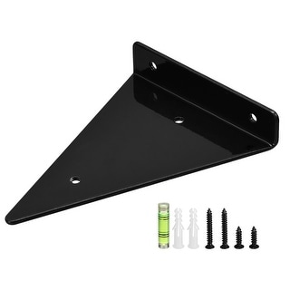 Floating Shelf Bracket 5 Inch Metal Triangle Shelf Bracket for Shelves ...