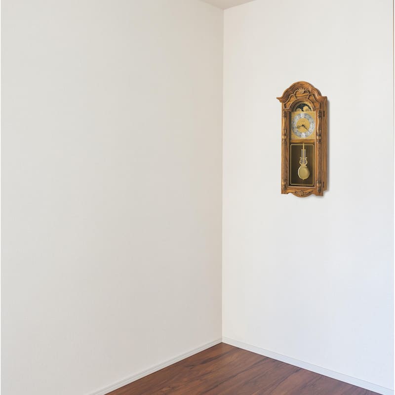 Howard Miller Rothwell Grandfather Clock Style, Chiming Wall Clock with ...