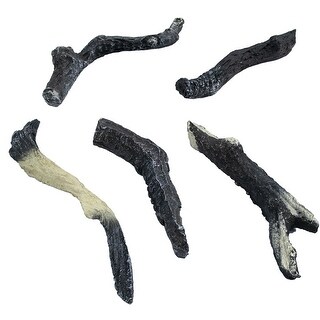 Resin Simulated Fire Wood Use in Indoor Electric Fireplace, Faux Logs ...