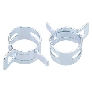 Steel Band Clamp 17mm Hose Tube Spring Clips Clamp Silver Manganese ...