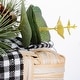 Woven Nested Box Decor with Pine Cones and Bow Set of 3 - Bed Bath ...