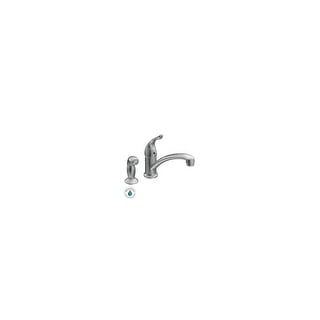 Moen Chateau Single Handle Kitchen Faucet with Side Spray - Bed Bath ...