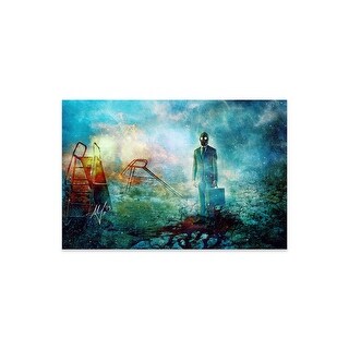 Grief Print On Acrylic Glass by Mario Sanchez Nevado - Bed Bath ...