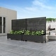 Iron Black Planting Box with Climbing Frame Fence - Bed Bath & Beyond ...