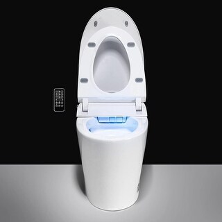 Smart Toilet, Auto Flush, Heated Integrated Advance Bidet and Soft ...