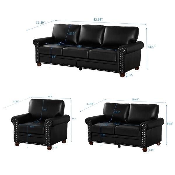 Old Money Aesthetic Sectional Sofa Set - Bed Bath & Beyond - 42053260