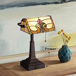 Traditional Piano Banker Table Lamp 17