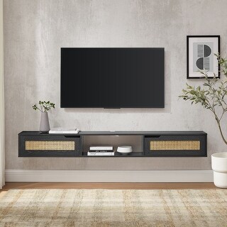 Middlebrook Designs Mid-Century Modern 70-inch TV Stand - On Sale - Bed ...