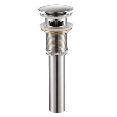 Push Pop-Up Bathroom Sink Drain With Overflow - Overstock - 34505146