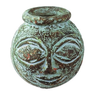 Novica Handmade Smiling Iv Decorative Ceramic Vase - Bed Bath & Beyond ...